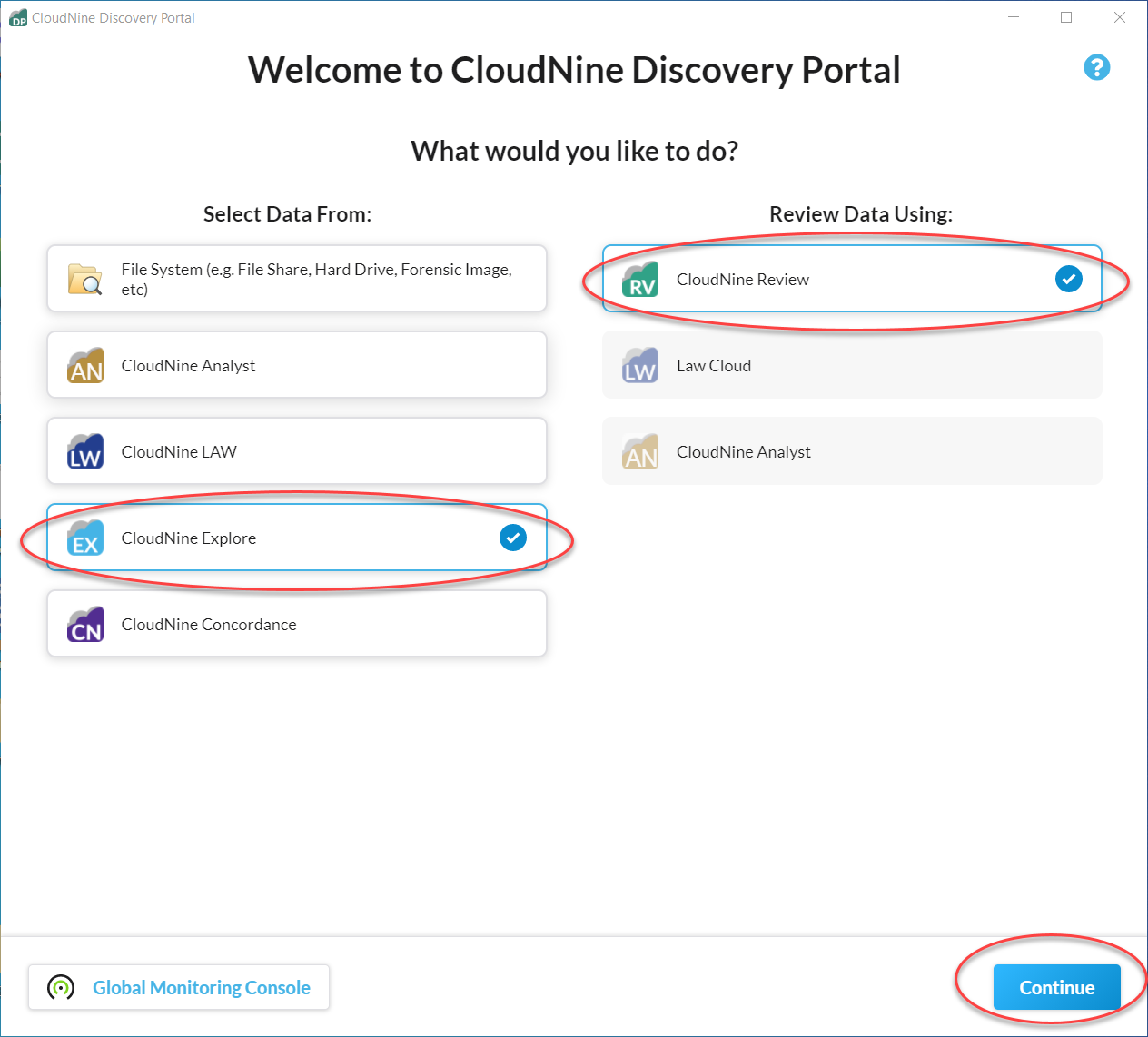 CloudNine Discovery Portal - CloudNine Explore: Is there a way to send my processed data from ...